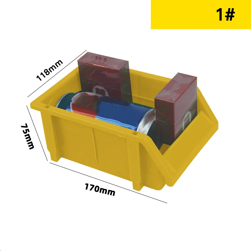 Warehouse Wholesale Front Opening Industrial Stackable Plastic Small ...