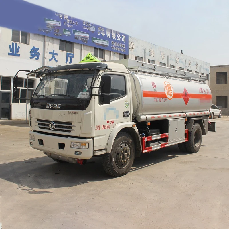 Dongfeng 4x2 Fuel Transport Truck 143 Hp Oil Transport Truck For Oil ...