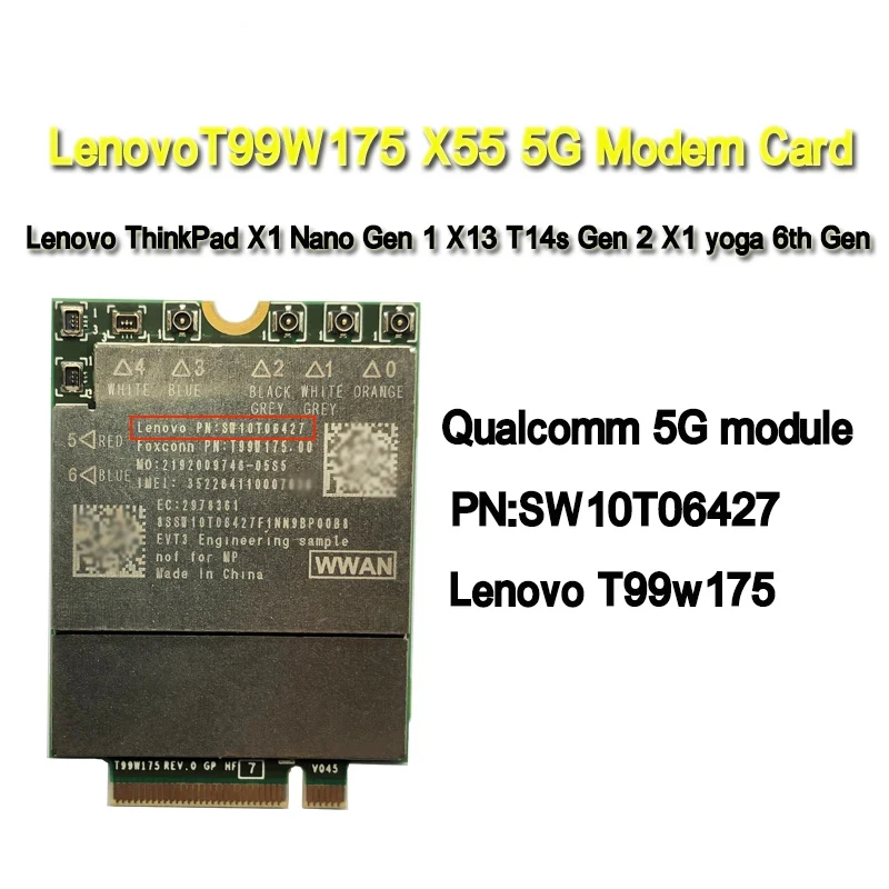 T99w175 5gnr M.2 5g Module Card Sps L83053-005 For Hp 840 850 G8 ...