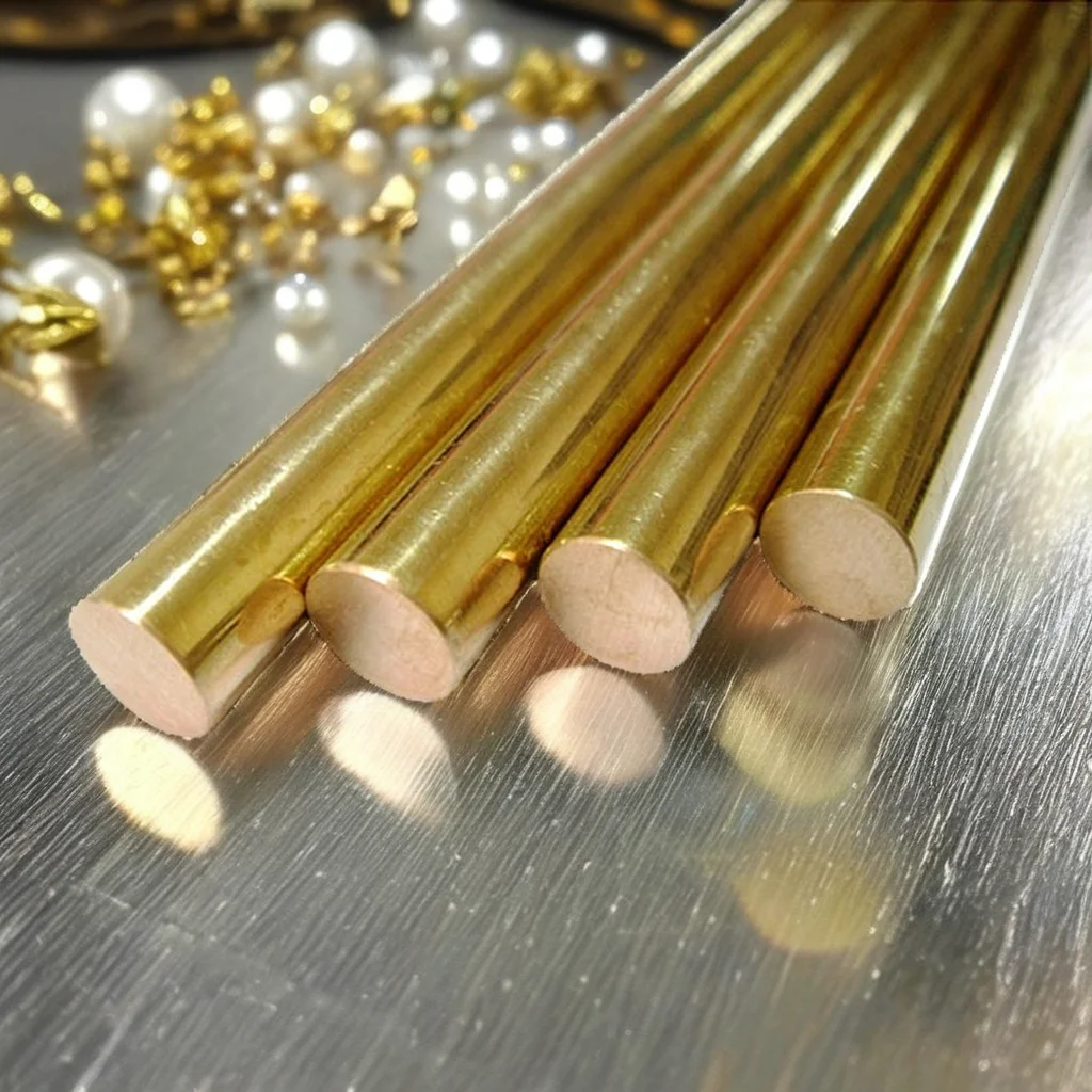 Pure Copper Brass Bar/Rod 14mm 16mm 22mm Polished/Bright Bronze Flat ...