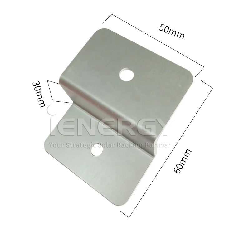 Aluminum Z Brackets Set Of 4 Solar Panel Mounting Z Brackets For Rv ...