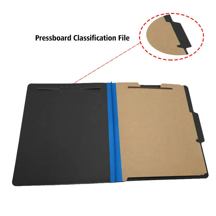 Classification File Folders With 2 Dividers Durable 2-prong Fasteners ...