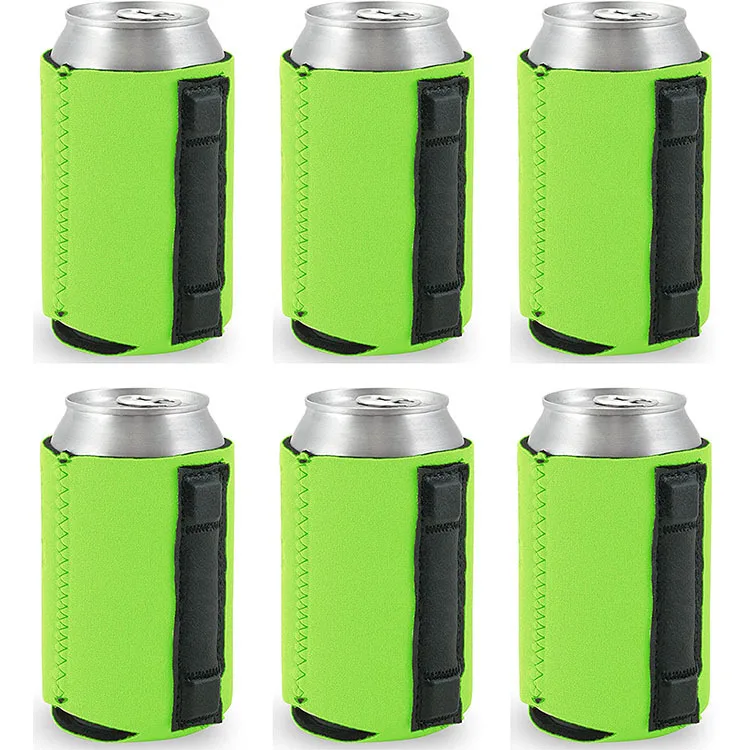 Customized Neoprene Coolies Magnetic Stubby Holder Magnet Can Cooler ...