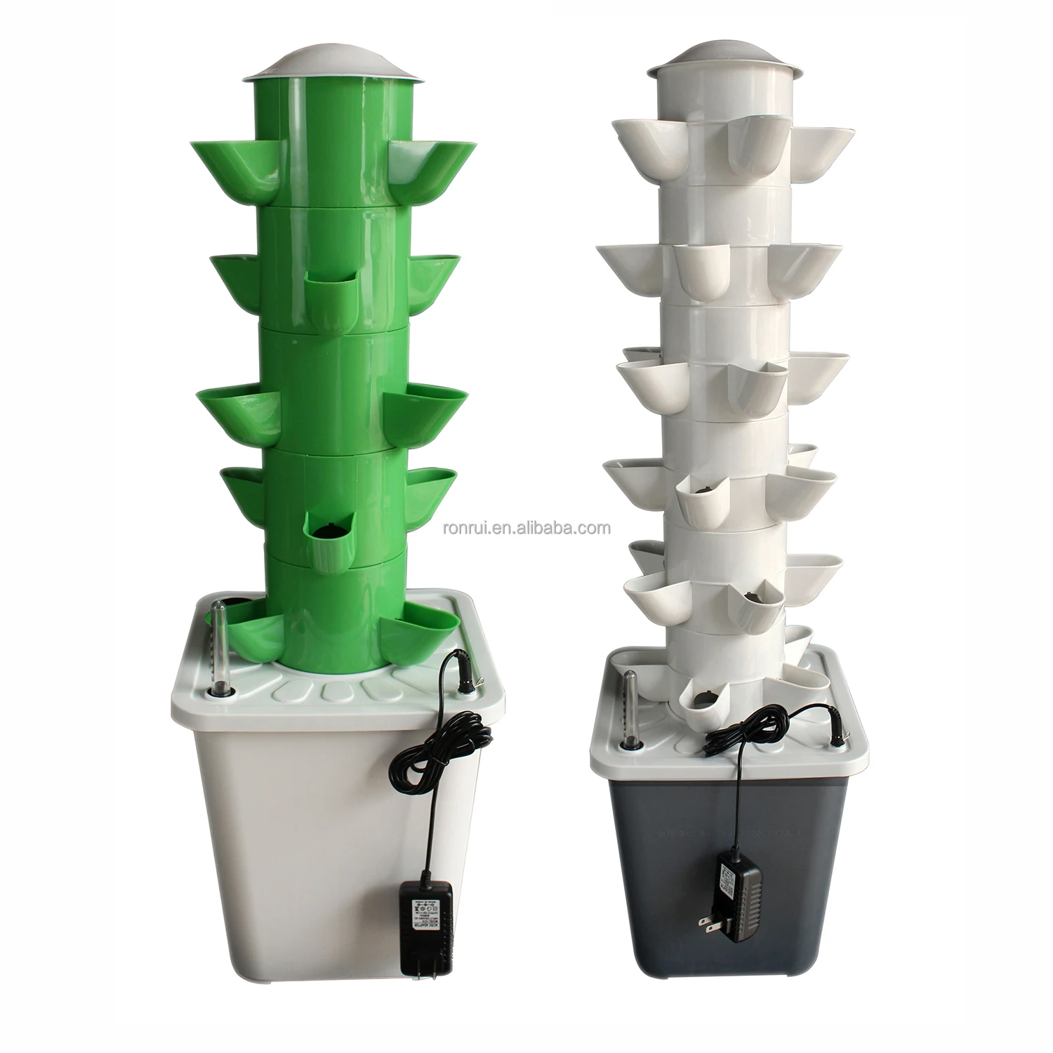 DIY Balcony Vertical Hydroponic Growing System - PP Cups