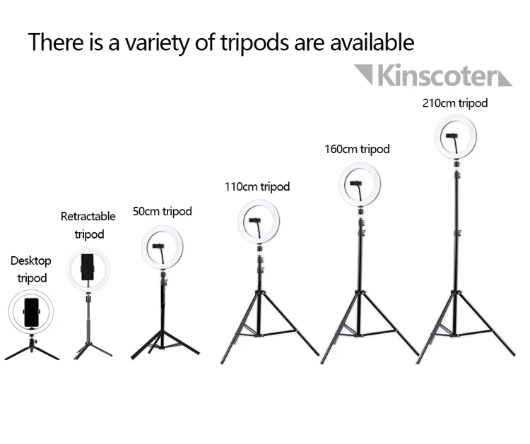 10 Inch LED Ring Light - Professional Ring Light Makeup LED