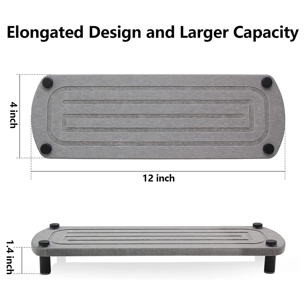 Cf Sdm05 Hard Stone Dish Drying Mats Quick Drying Bathroom Absorbent ...