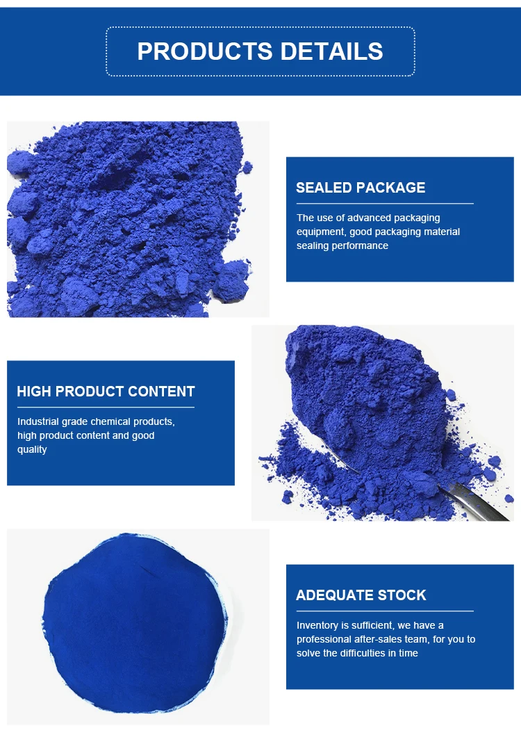Prussian Blue Pigment Iron Oxide Pigment Inorganic Pigment Blue 27 ...