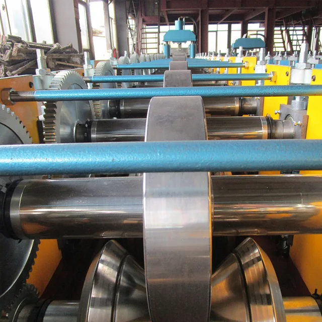 Zhongyuan 2025 Omega Colored Glaze Tile Roof Roll Forming Machine ...