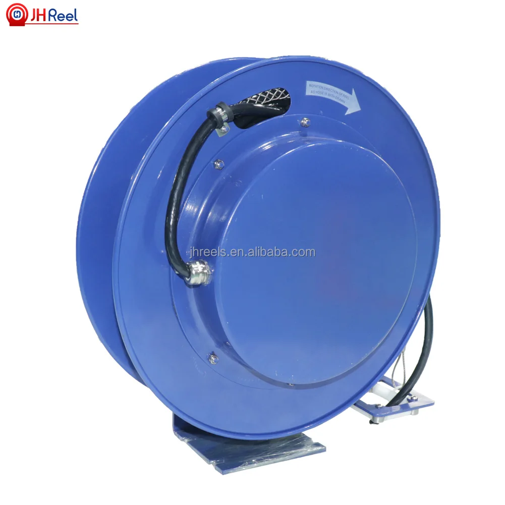 Cable Reel Forklift Attachment - Retractable & Spring Loaded