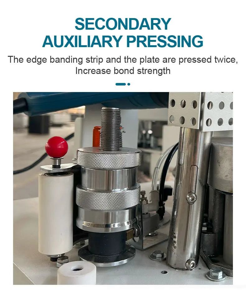 Auto Curvilinear Edge Bander Round Edge Banding Machine and Trimming ...