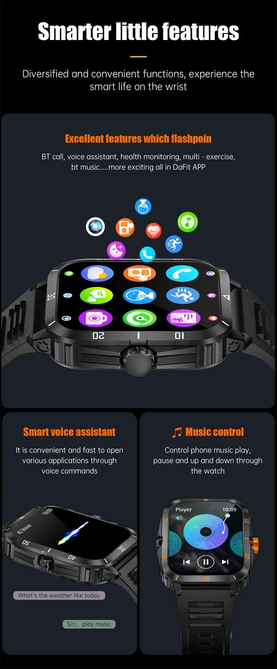 Kt71 Mensmartwatch 3atm Waterproof Barometer Altimeter Gps Trajectory ...