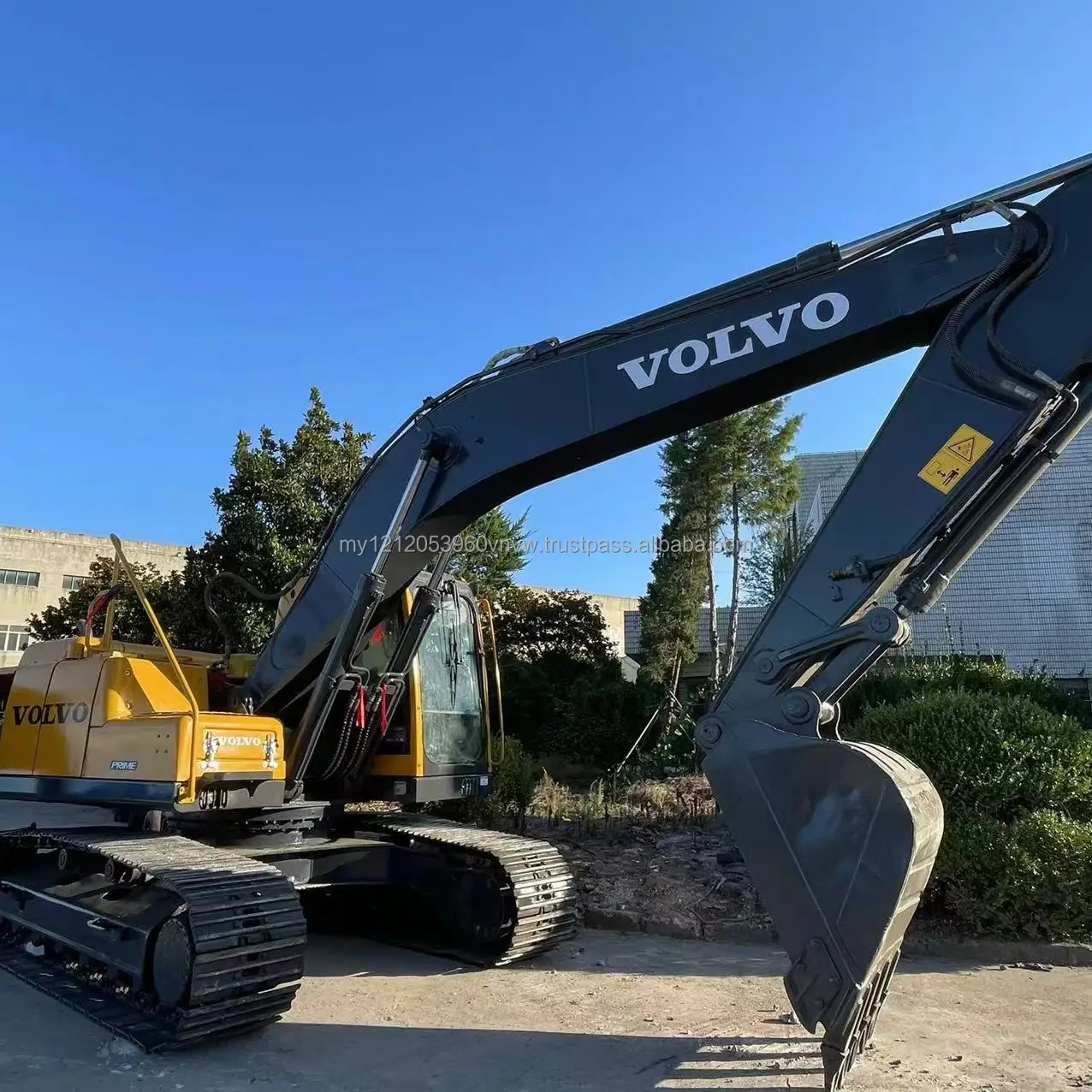 Original 21 Ton Used Excavator, Second Hand volvo Ec210blc 210 240 290 ...