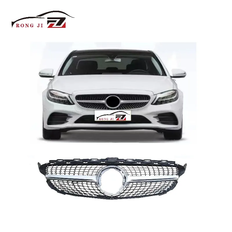 ร้อนกระจังหน้าสมบูรณ์กันชนรถยนต์ชุดร่างกายสำหรับเมอร์เซเดสเบนซ์ C ชั้น ...