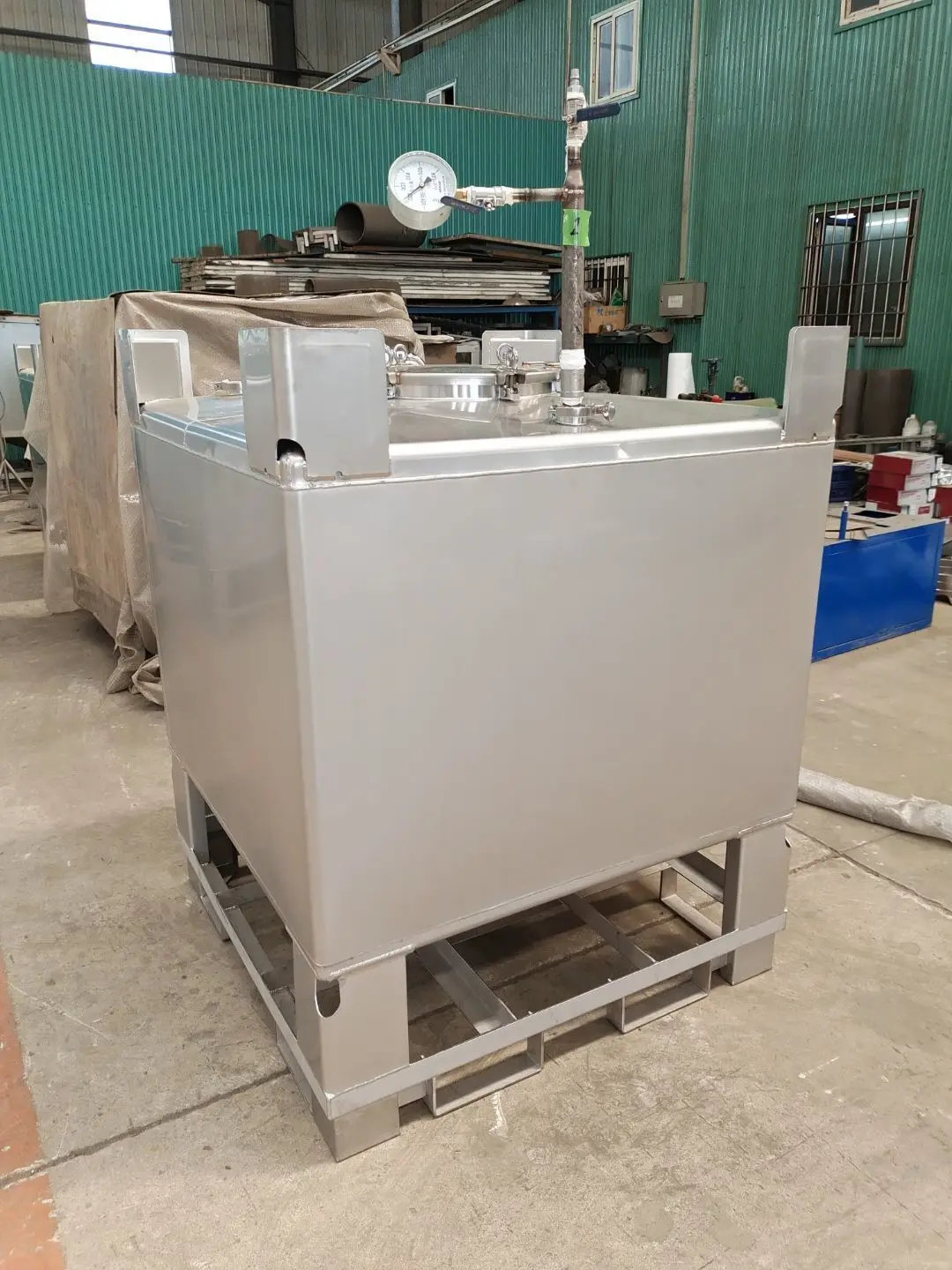 High Viscosity Liquid Paraffin Storage IBC Tank Drum Container