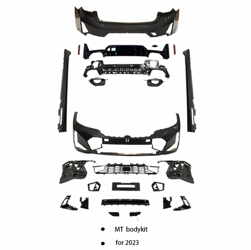 New G20 Upgrade 2023-2026 New G20 LCI MT Style Front Rear Bumper Whole ...