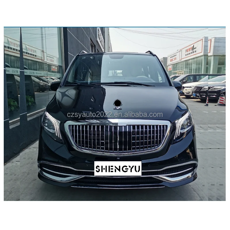 Body Kit Include Front Bumper Assembly Rear Lip Exhaust For Mercedes ...