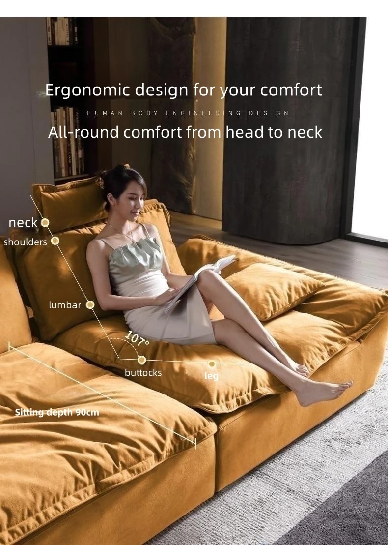 Sofa Set Furniture Living Room Fabric Canape Salon Modern Sofa L Shape ...