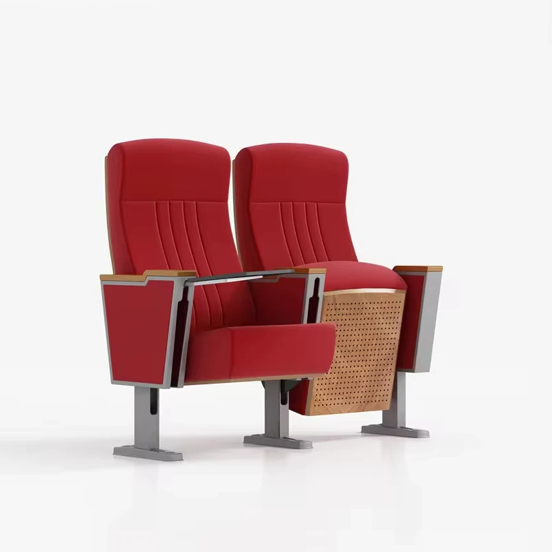 Executive Auditorium Chairs Traditional Fabric Red Auditorium Church ...