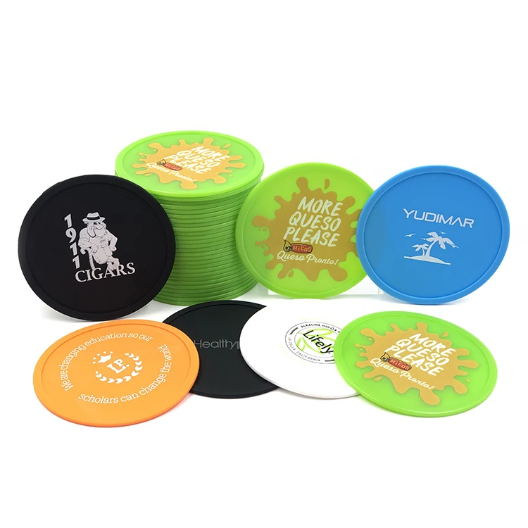 Custom Silicone Coasters - Durable, Heat Resistant, and Eco-friendly