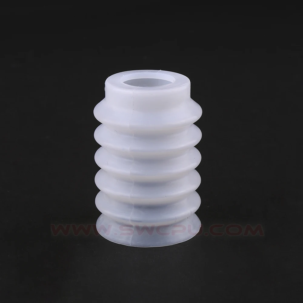 Custom Food Grade Molded Product Silicone Flexible Rubber Bellow