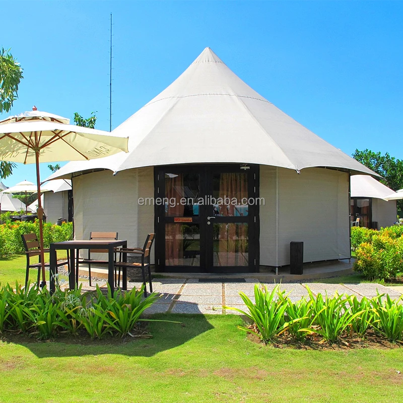 Luxury Villa House Tensile Membrane Structure Polygon Resort Hotel Tent ...