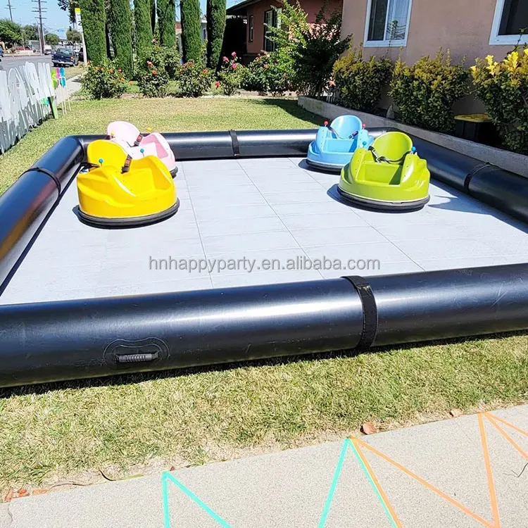 Inflatable Bumper Car Race Track Arena - Fun for All Ages