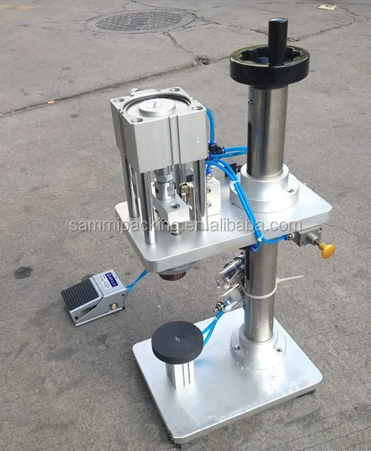 Semi-automatic Perfume Bottle Crimper/ Pneumatic Perfume Capping ...