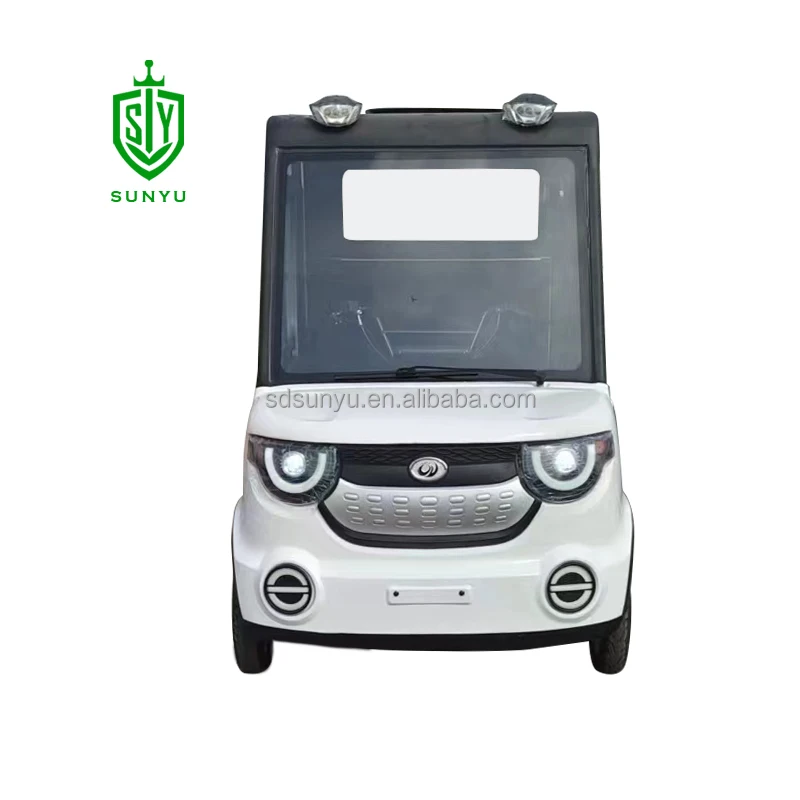 Mini Smart Car - Electric Enclosed Cabin for Family Mobility