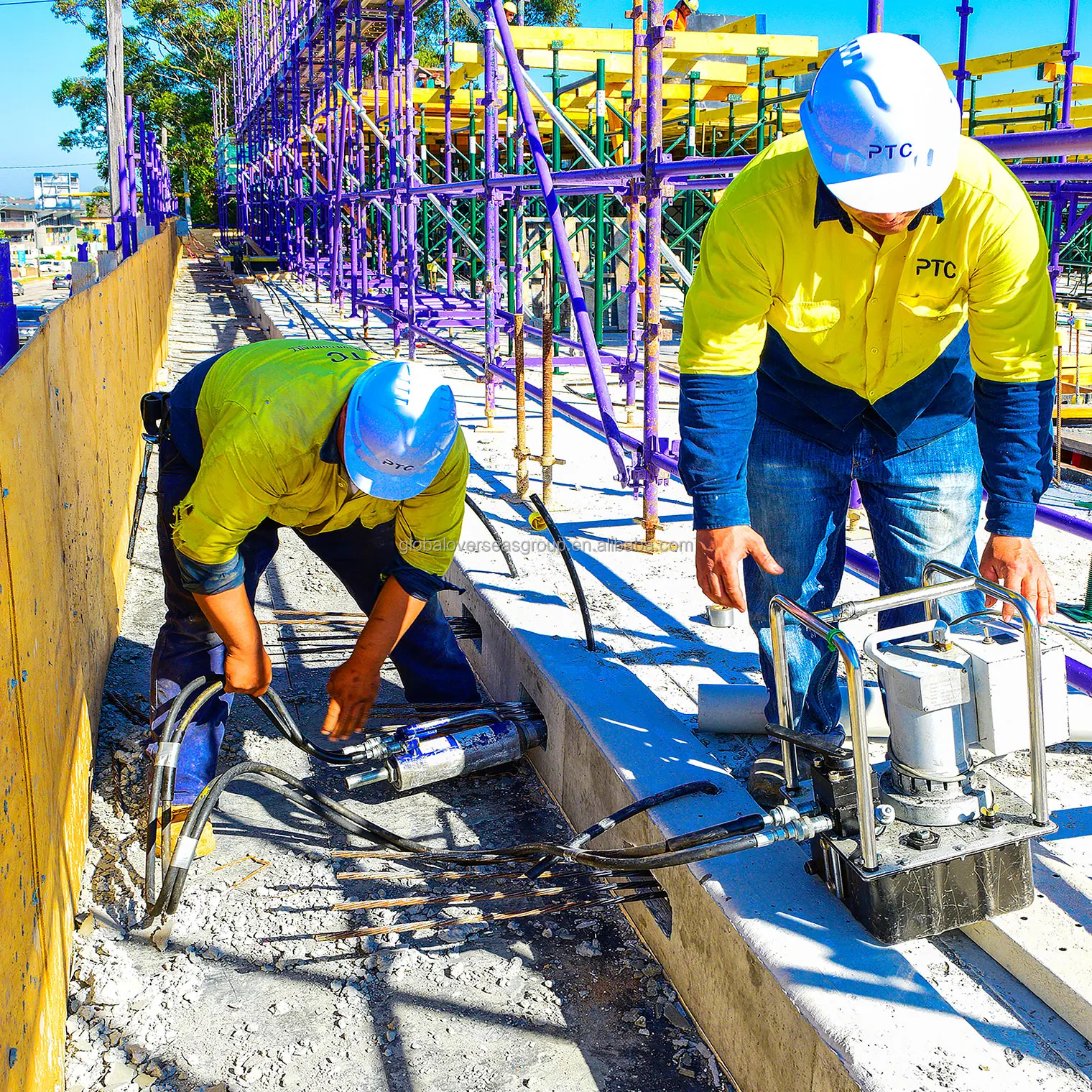3 Piece Post Tensioning Working Anchor Wedge Prestressed Anchor - Buy ...