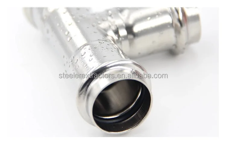 High Quality Stainless Steel SS304 316L Straight T-clamp Tube Pipes ...