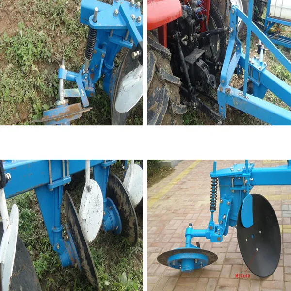 Mini Ploughing Machine One Way Disc Plough for Agricultural Tractors ...