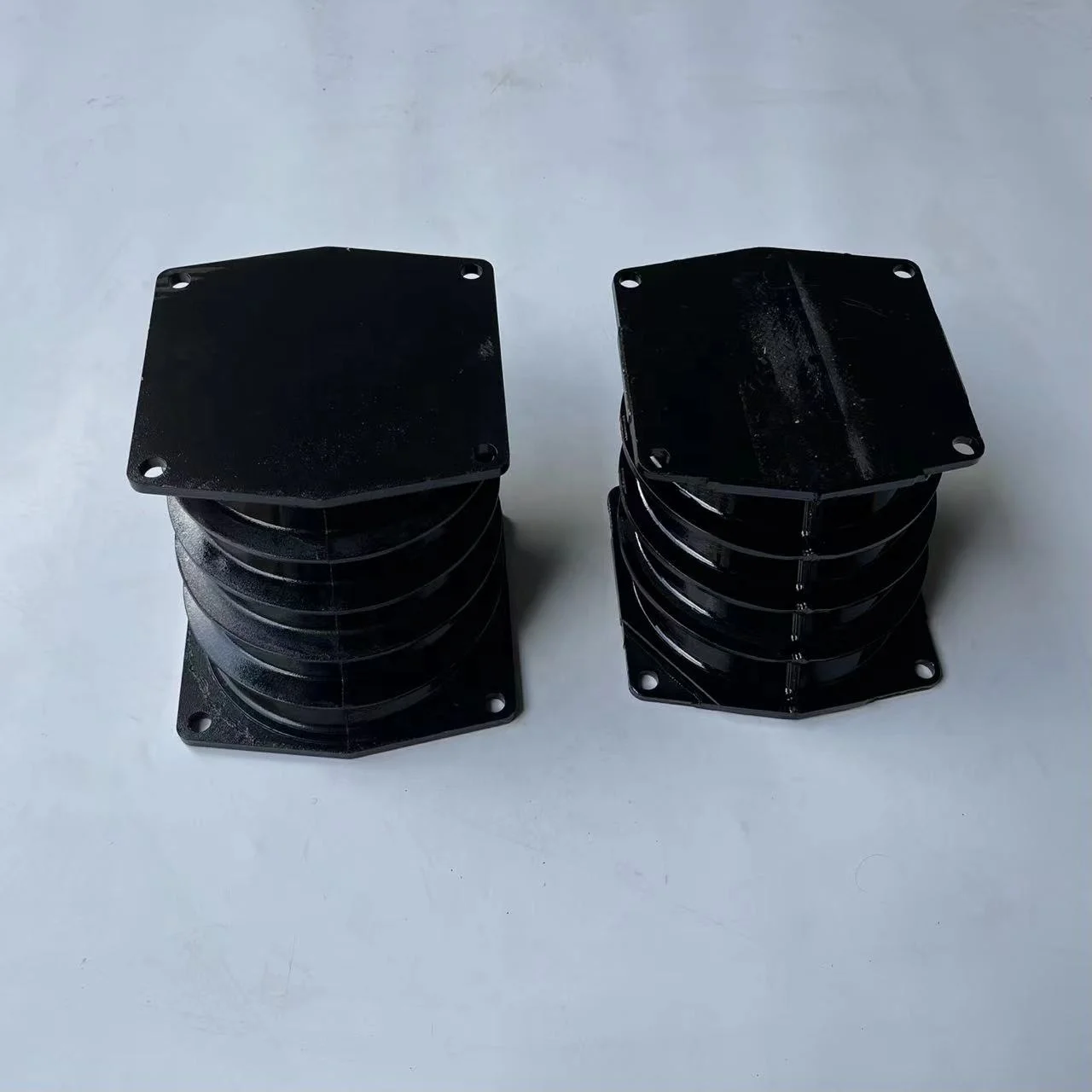 Rubber Bracket Feet Pad Anti-vibration Shock Absorber Mechanical ...