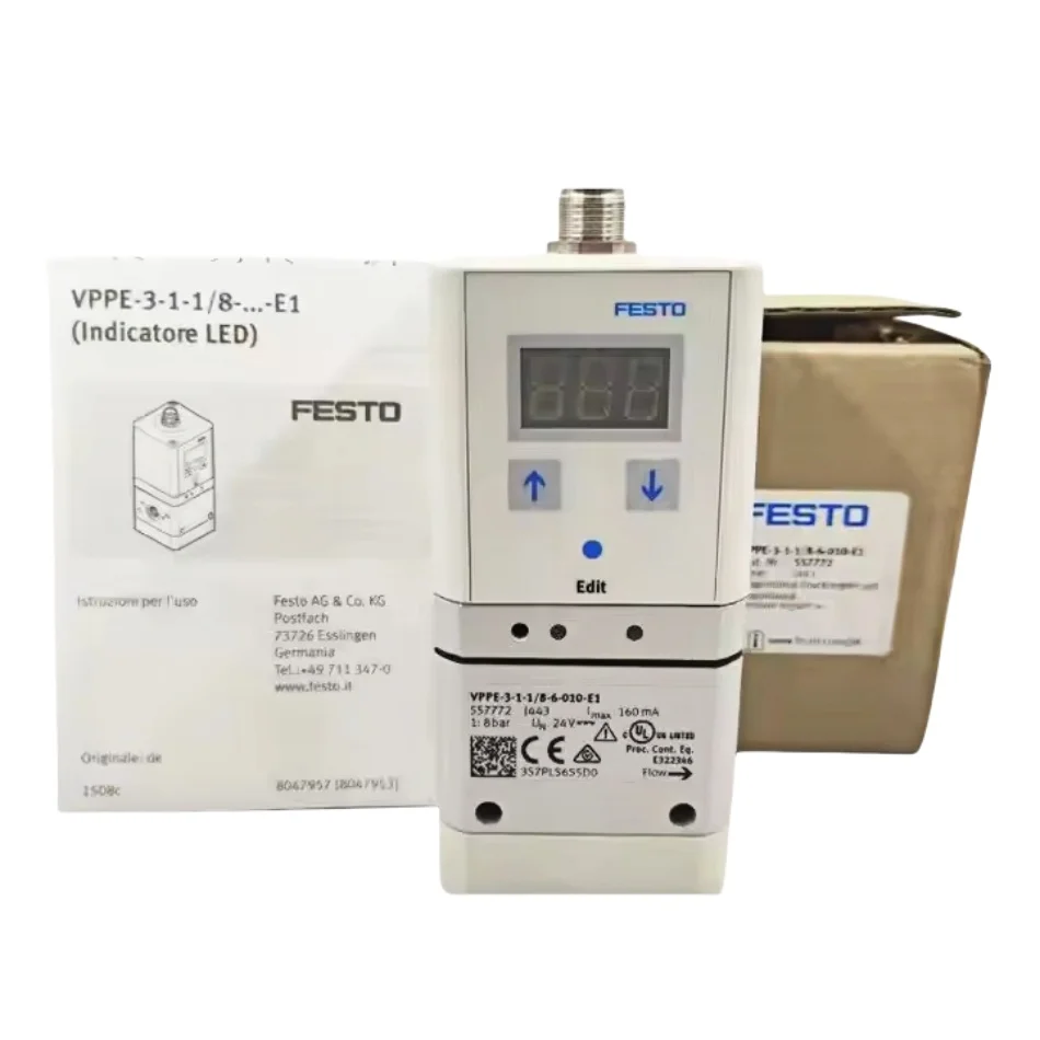 Original German Proportional Pressure Regulating Valve VPPE-3-1-1/8-10 ...