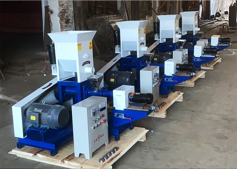Pet Food Extruder Processing Machine Floating Fish Feed Mill Pellet ...