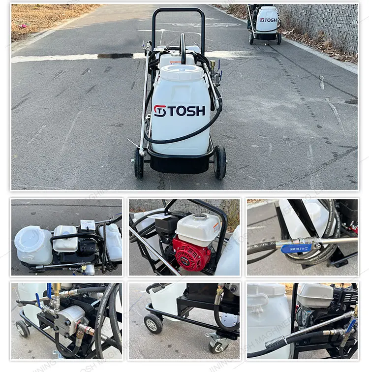 TOSH Portable Hand Bitumen Sprayer - Efficient Asphalt Solutions