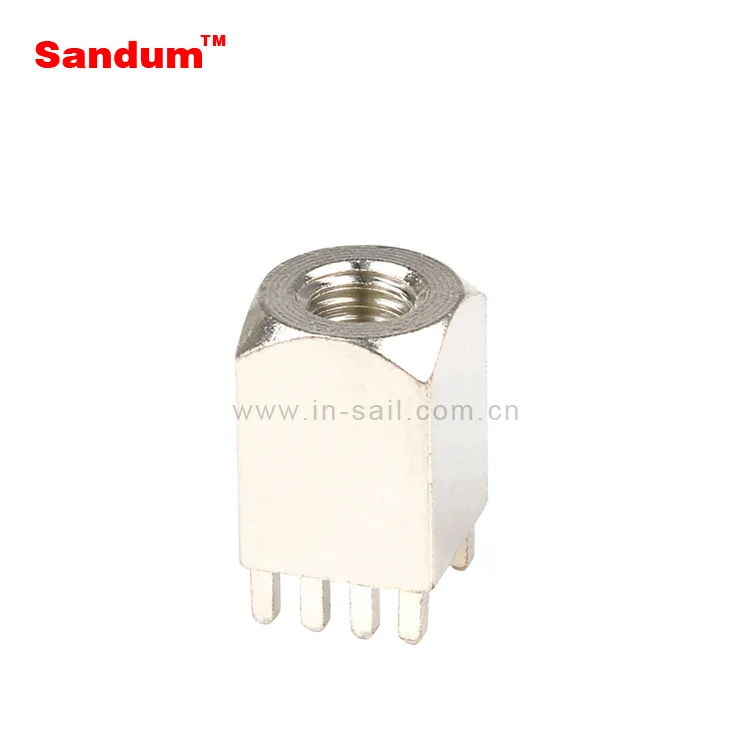 High Current Brass Pcb Terminal Nut 7460408 - Buy Pcb Terminal Blocks ...