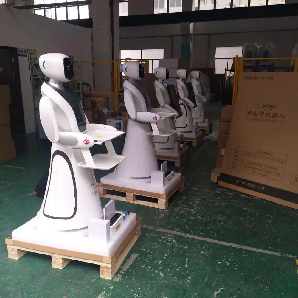Csjbot Cloud Computing Ai Programmable Robot Greeters - Buy Intelligent ...