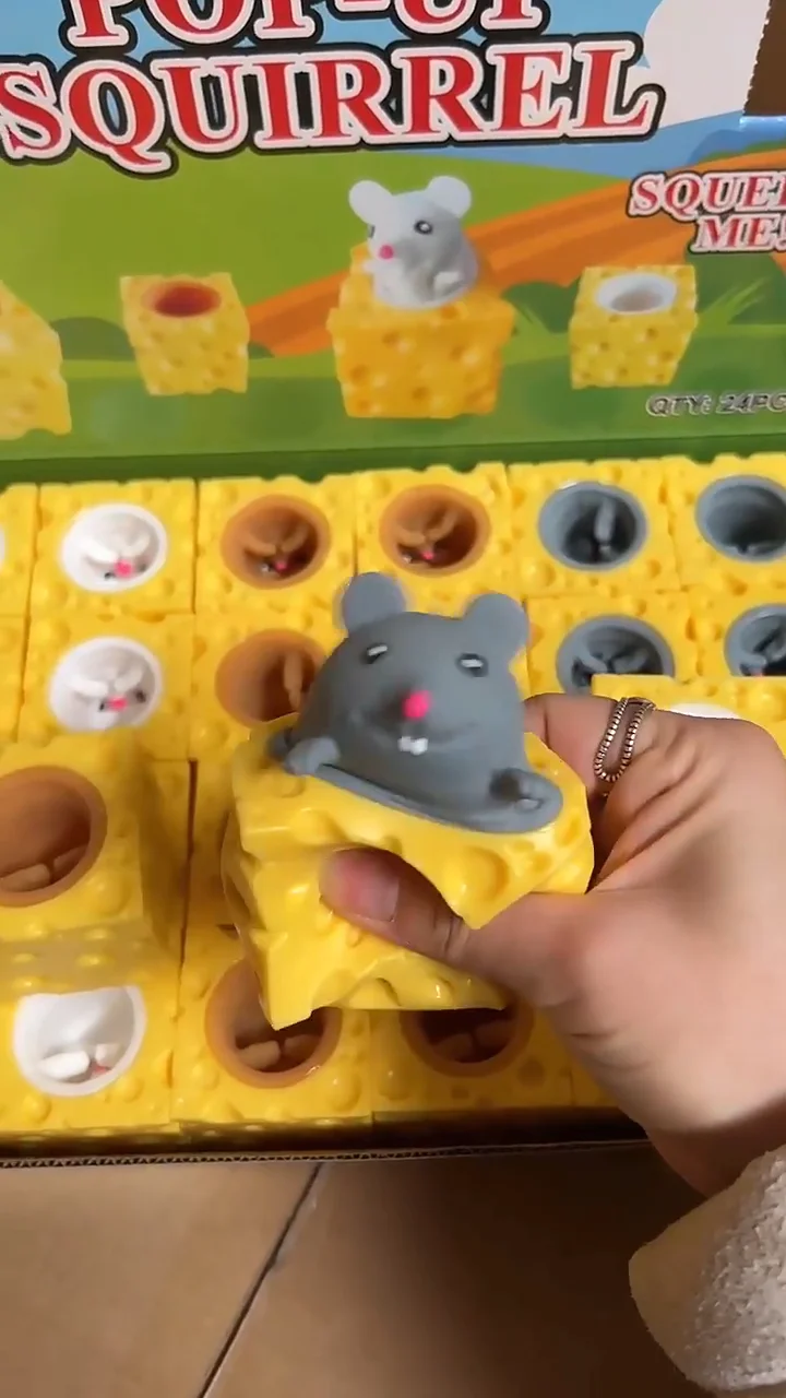 Tpr Squeeze Mouse Toys Stress Squish Toys For Kids - Buy Squeeze Relief ...