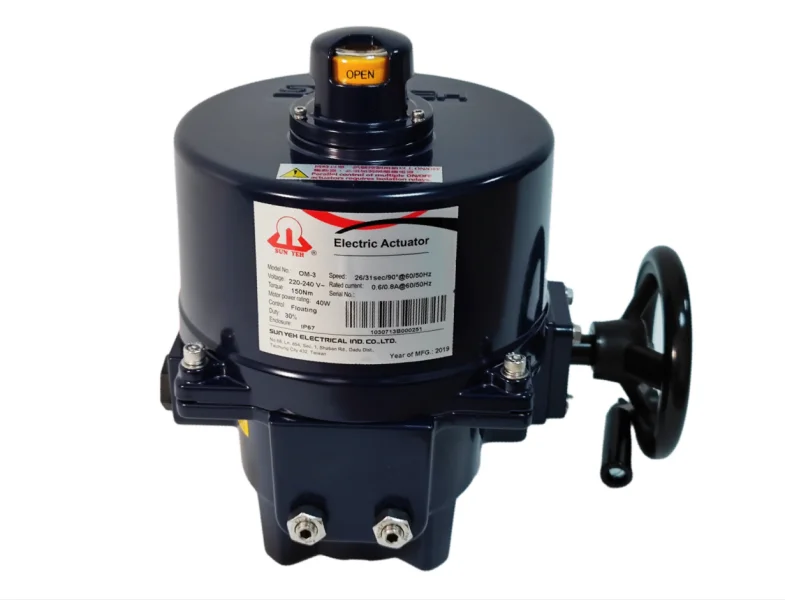 SUN YEH OM-3 Electric Valve Actuator - Reliable Control
