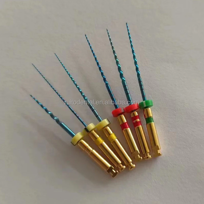 Heat Activated Endodontic Motor Taper File Flexible Rotary Dental File ...