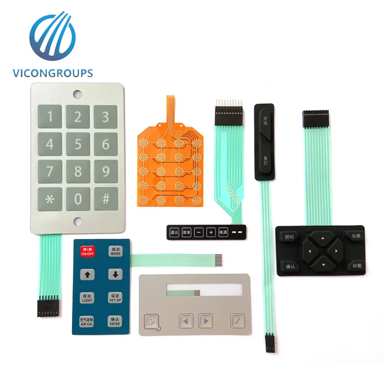 Custom Mold Silicone Rubber Push Buttons Backlit Single