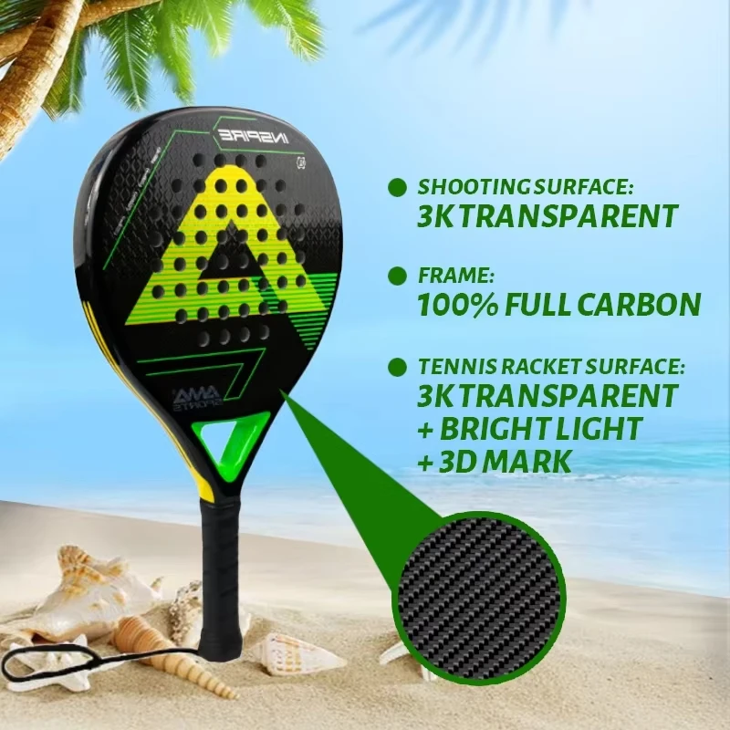 2025 Padel Racket Carbon 18K 12k 3K Paddle Racket Bullpadel ...