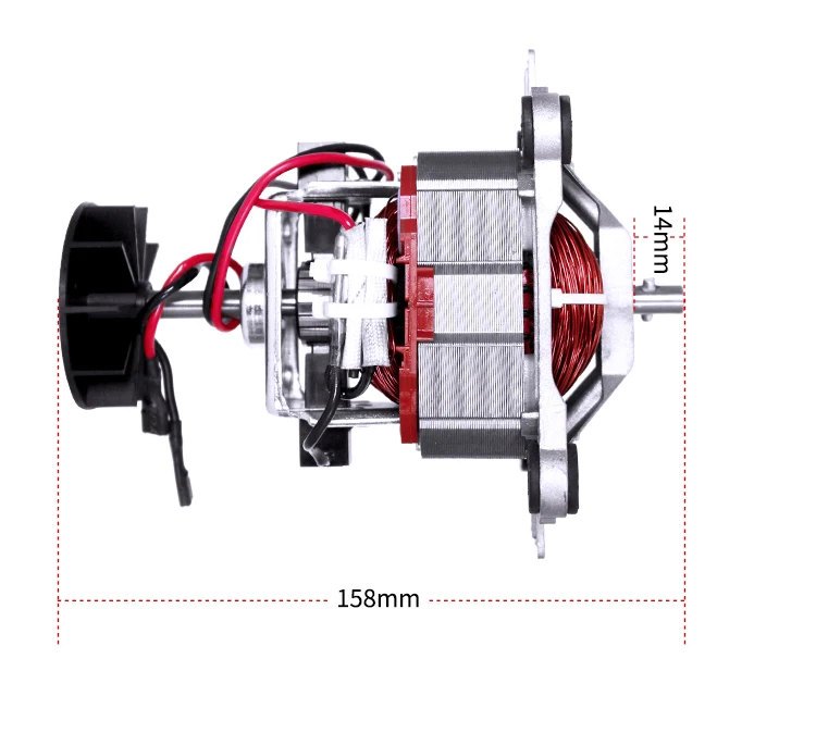 Ac Universal Brushless Motor for Blender - 2000W Power
