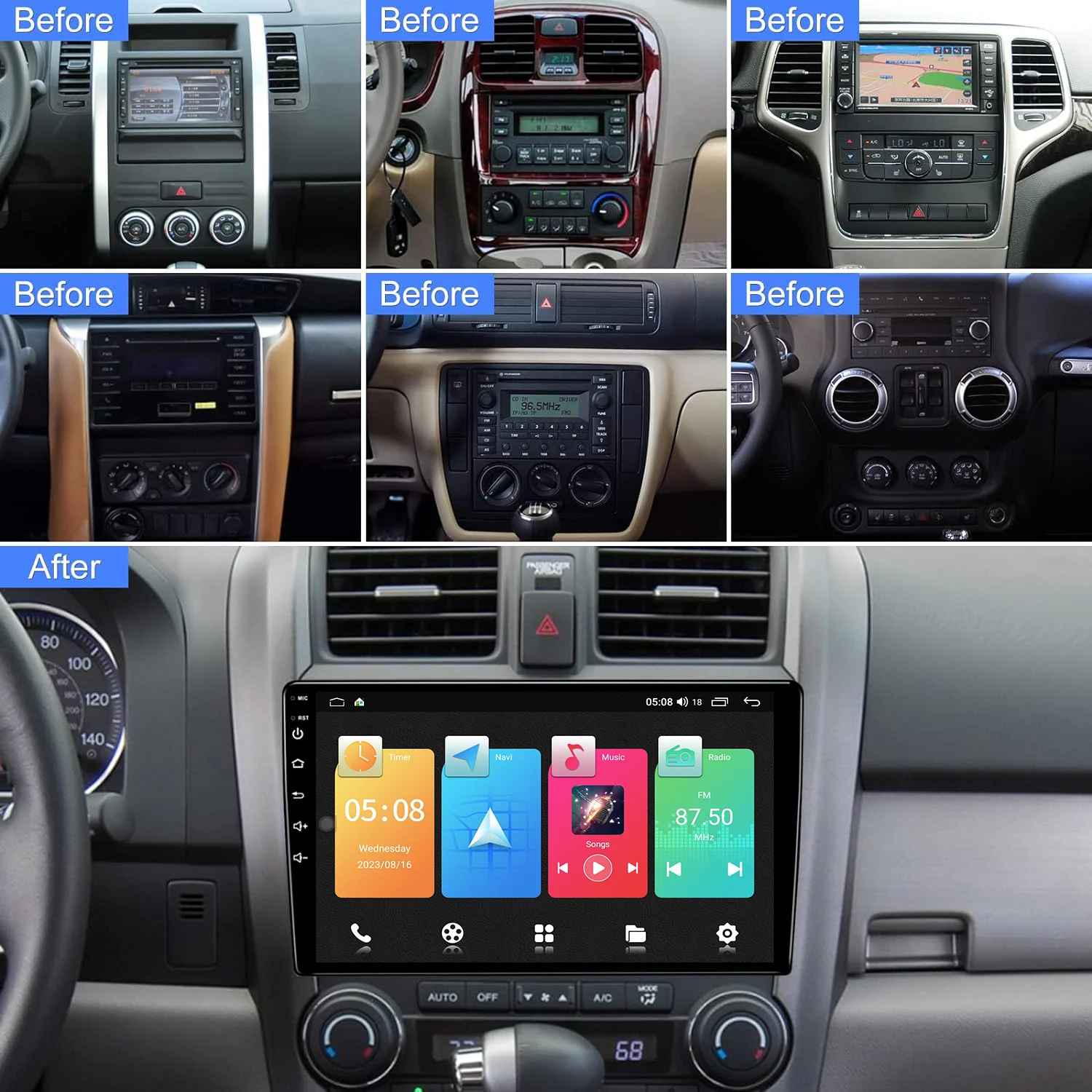 Car Radio Android 1din - 2DIN Multimedia Player for Cars