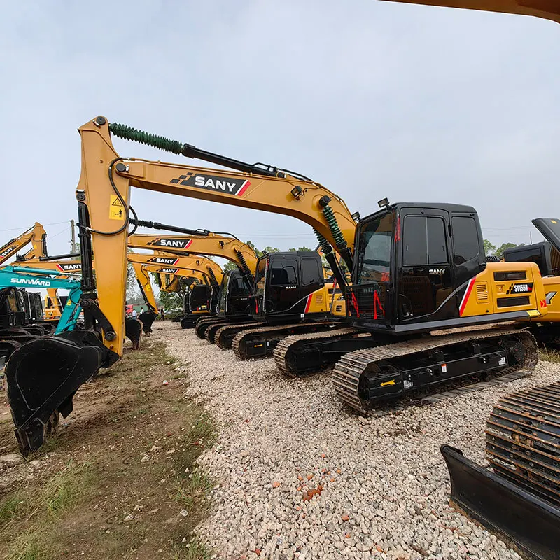 Used Original Digger Excavator Sany Sy155h 15ton Used Excavator Good Condition For Sale - Buy ...