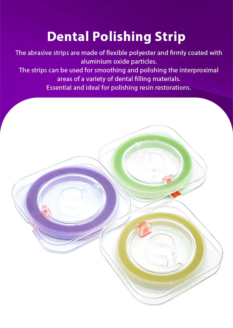 Dental Polishing Strip - 4mm Resin Tooth Sanding Tool