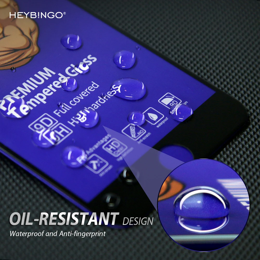 Ar 9h 9d Full Glue Mobile Cell Phone Privacy Clear Tempered Glass ...