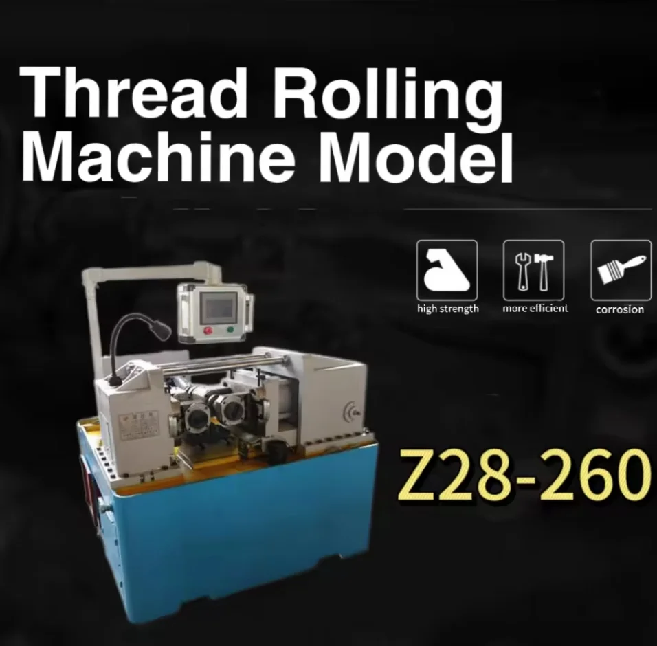 Z28-260 Rebar Automatic Thread Rolling Machine With Integrity ...