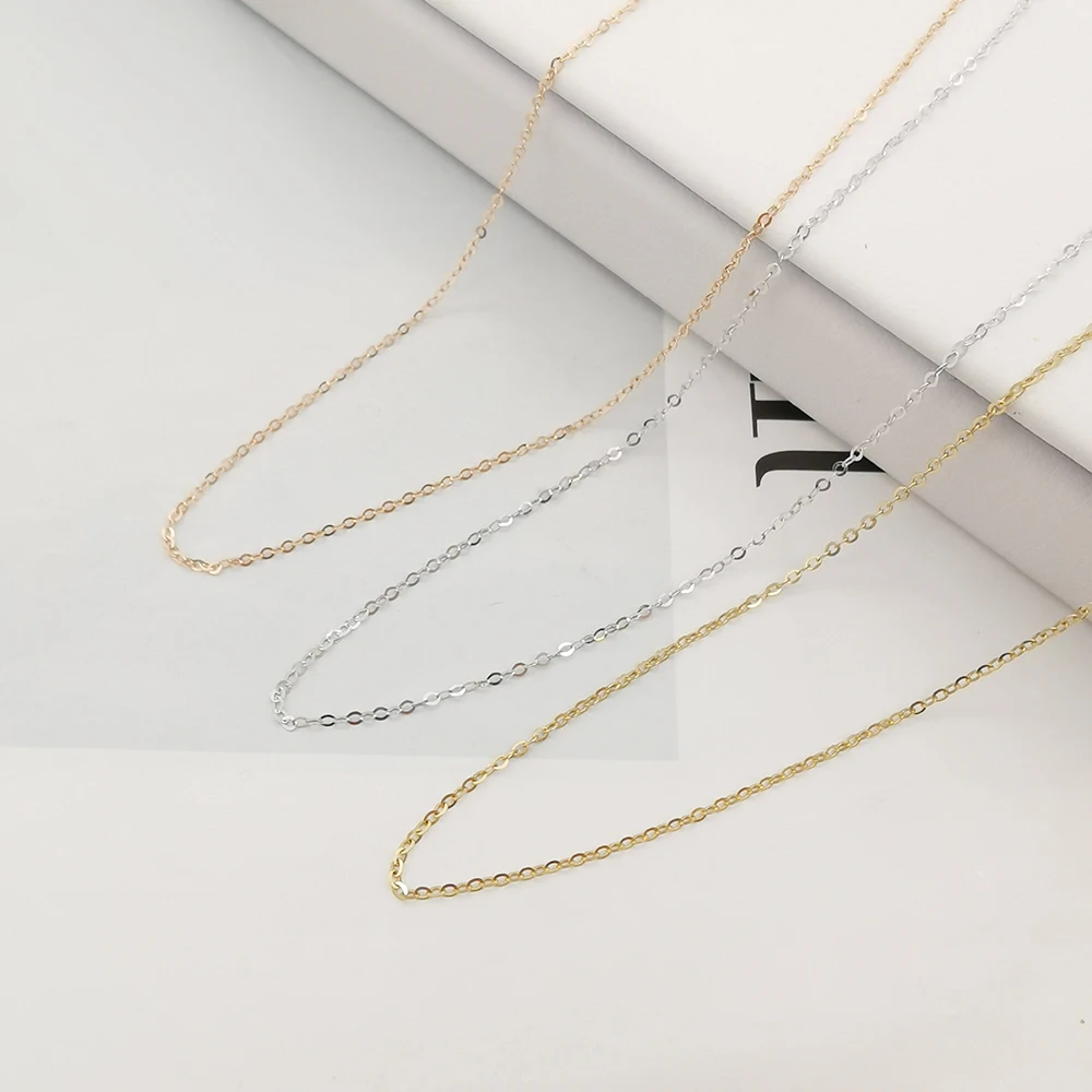 Wholesale Light Weight Chain Women Necklace - 9K, 14K, 18K Gold