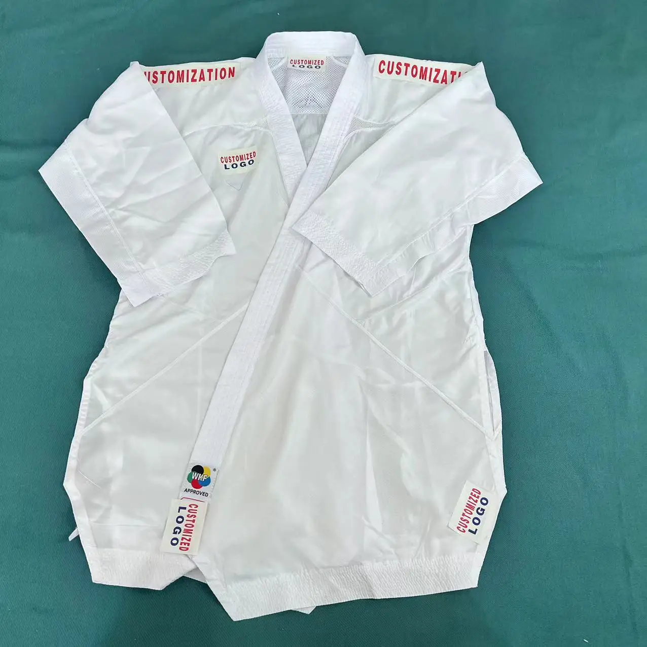 Light Weight Fabric WKF Approved Karate Uniforms KUMITE Gi